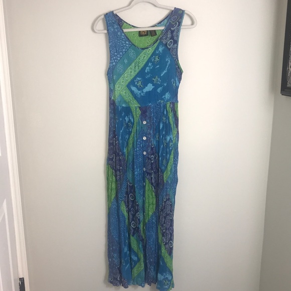 Bila | Dresses | Bila Mixed Print Sleeveless Maxi ...